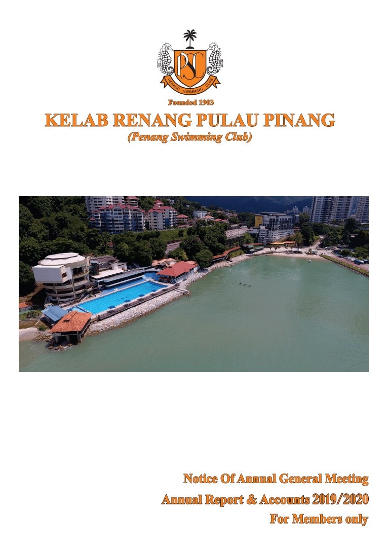 AGM - Penang Swimming Club